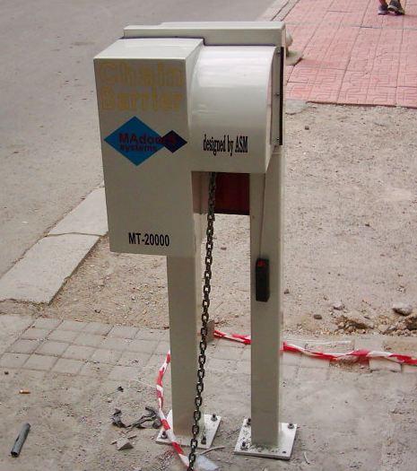 Motorized Automatic Chain Barrier - Madoors
