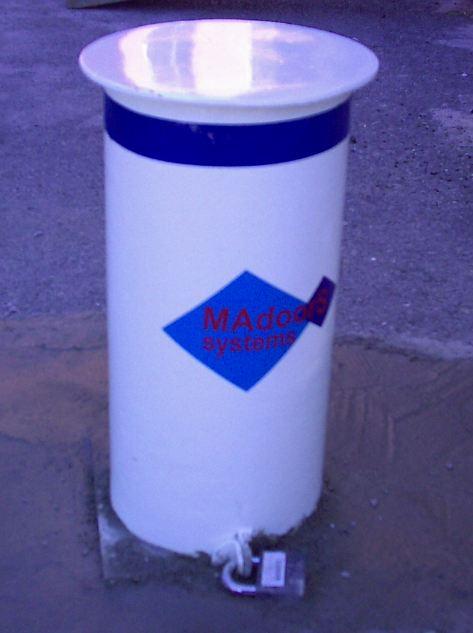 M50 K12 PAS68 Crash Impact Test Rated Fixed Bollard - Madoors