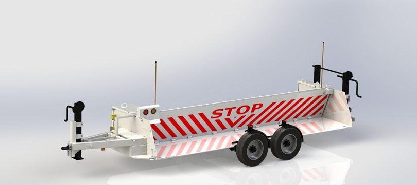 Surface Mounted Portable Road Blocker - Madoors